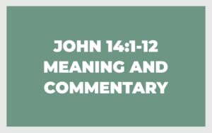 John 14:1-12 Meaning and Commentary - The Bible Outlined