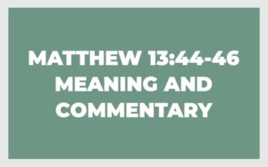 Matthew 13:44-46 Meaning and Commentary - The Bible Outlined